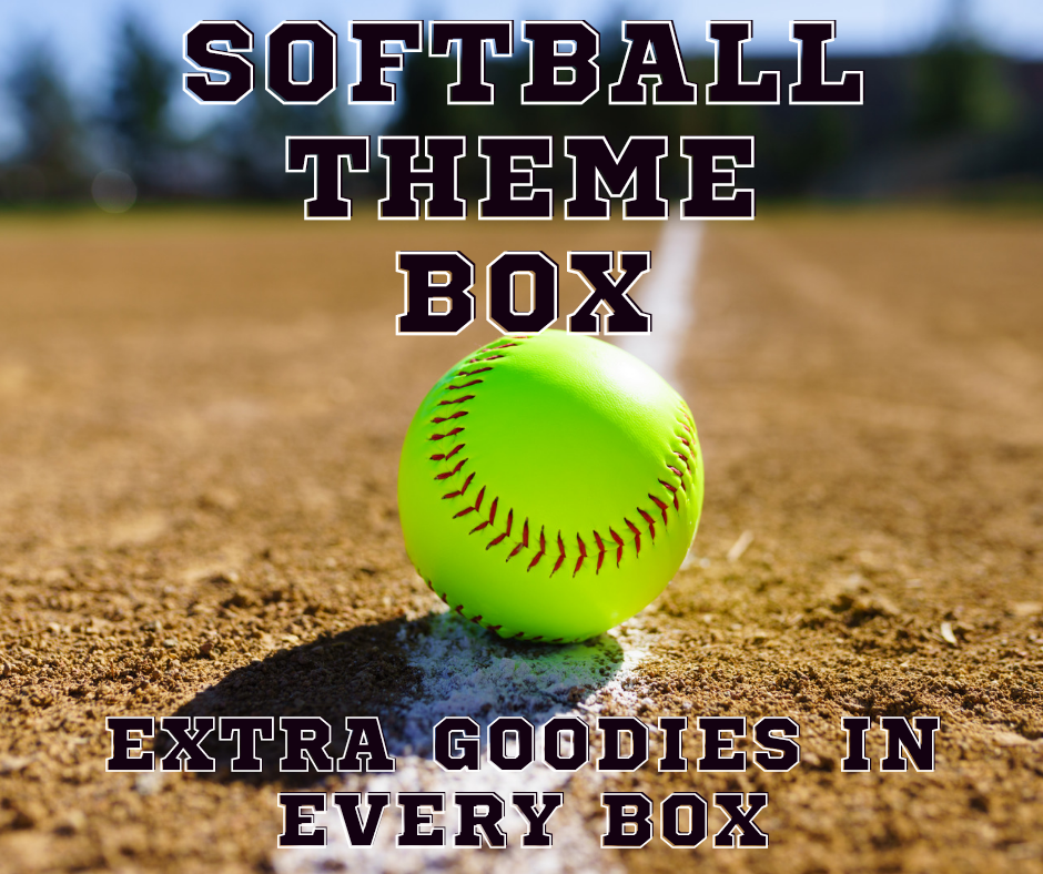 Softball Mystery Themed Box – Jeri's Custom Sports Apparel