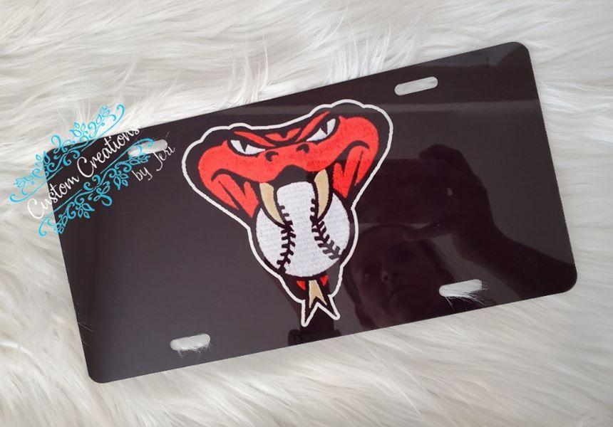 Custom Sports License Plate – Jeri's Custom Sports Apparel